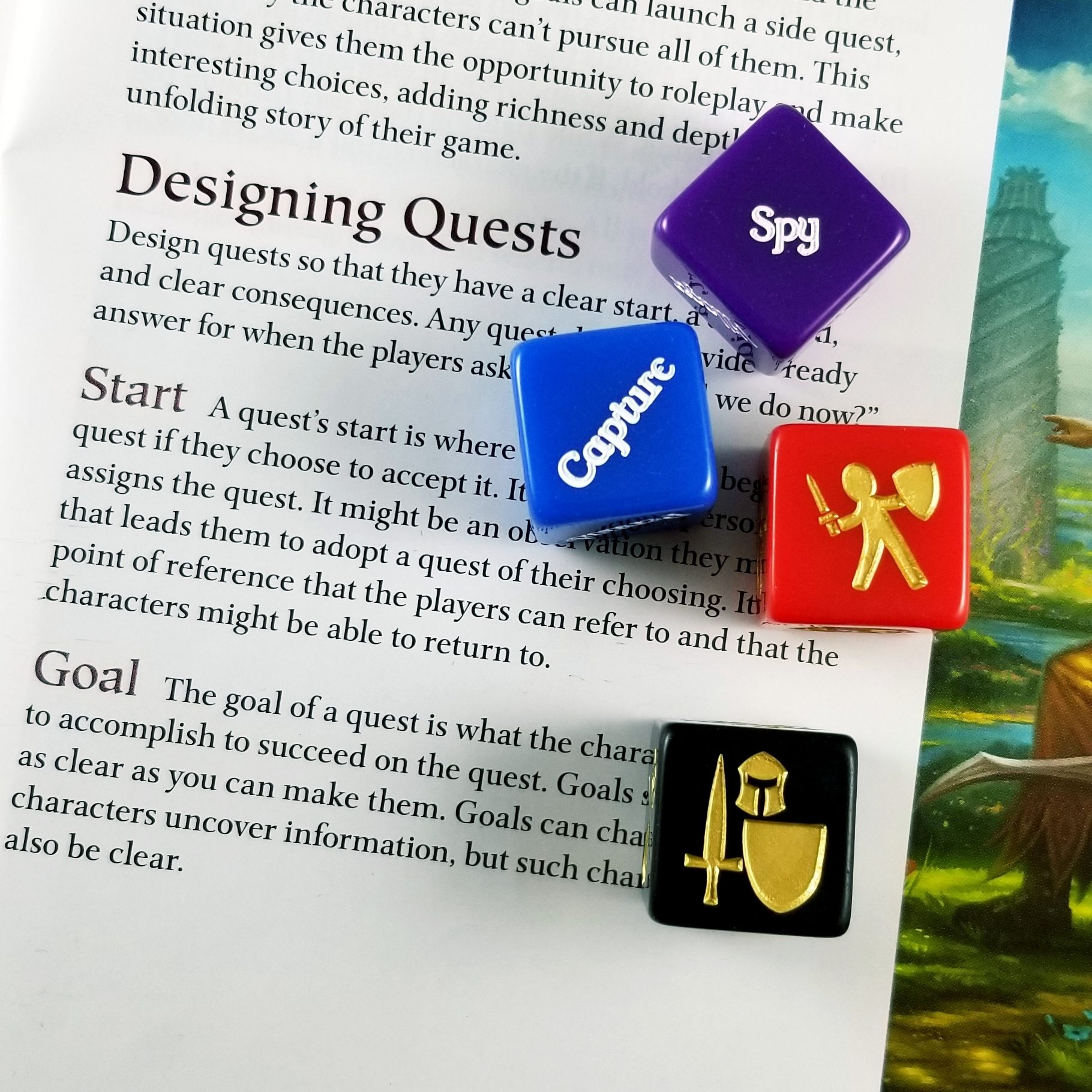 QuestMaker Storytelling Dice for Dungeon Masters - DiceMakers.com