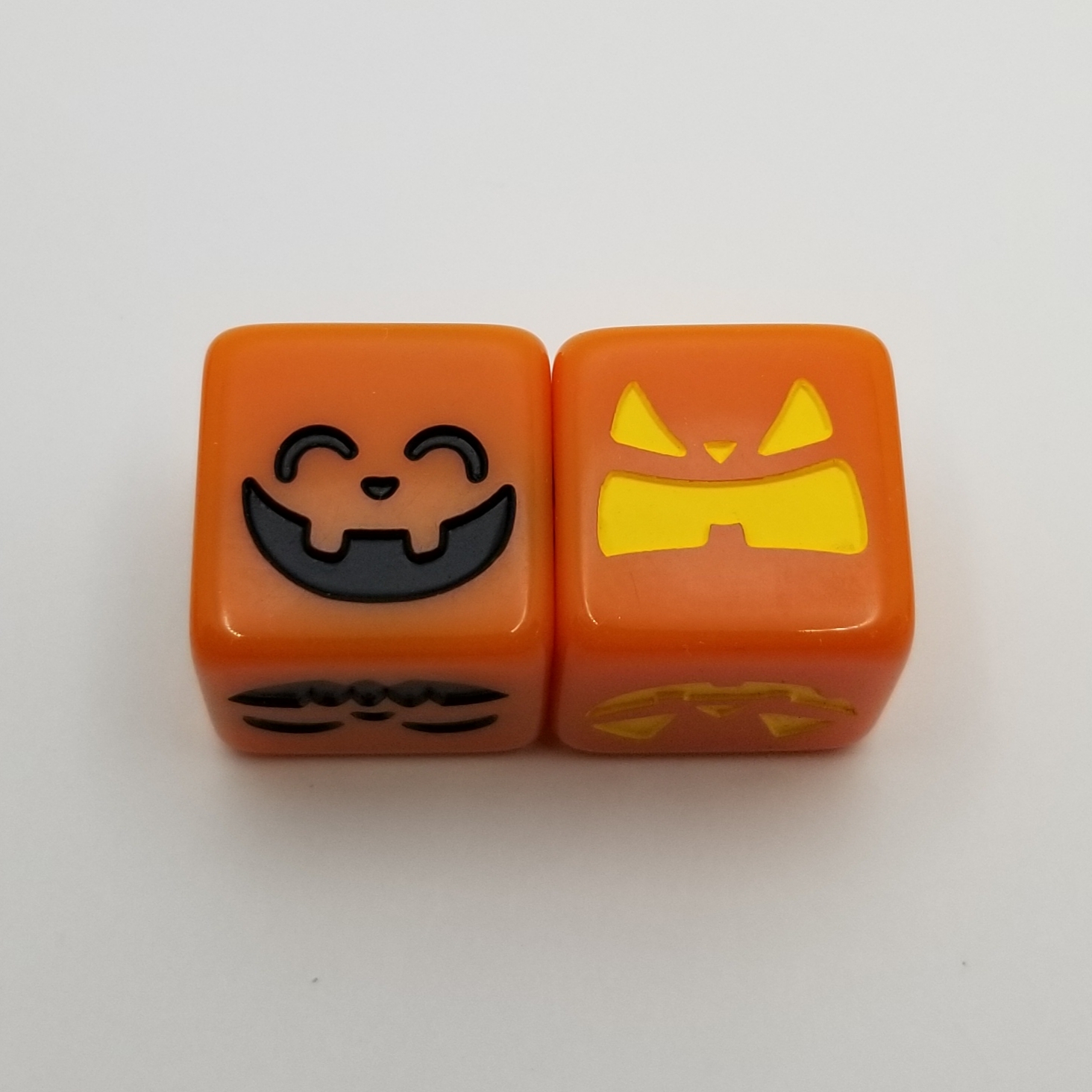 Halloween Pumpkin Jack-o'-Lantern Dice - DiceMakers.com