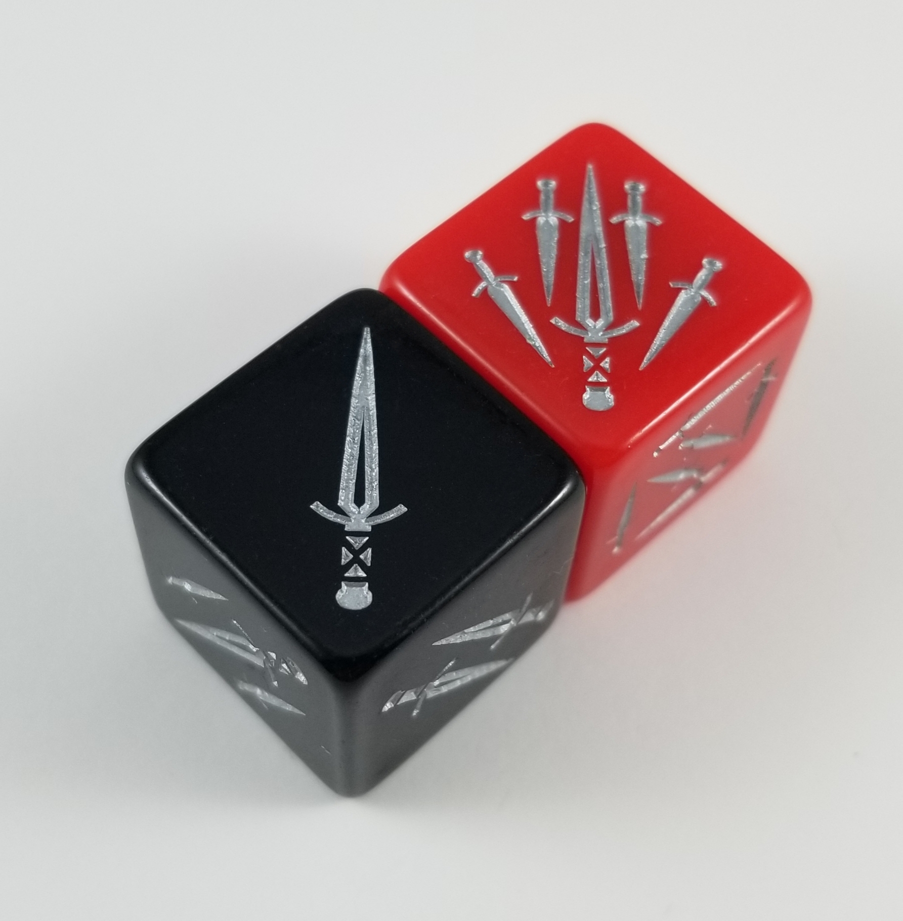 Dagger/Rogue Dice, Set of 2 - D6 - DiceMakers.com