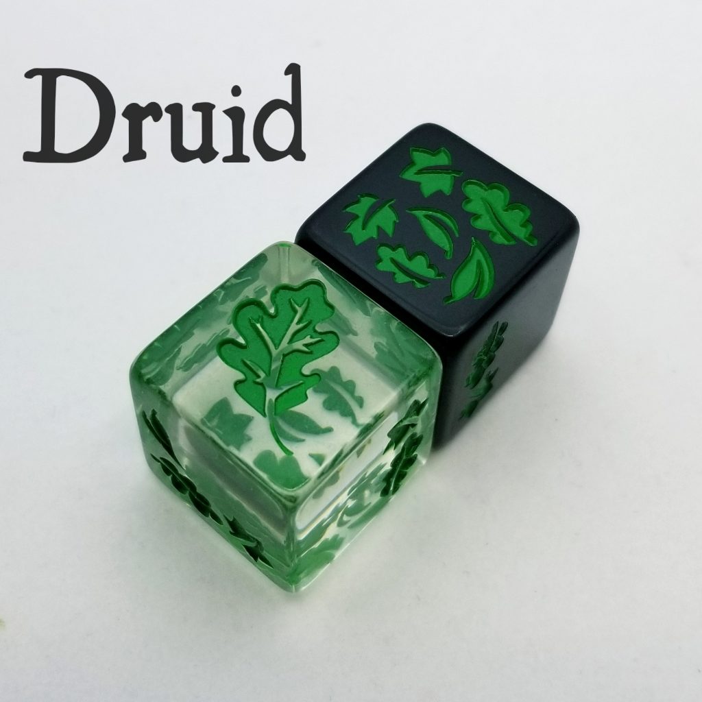Custom DnD/RPG Class Dice With Personalized Side - DiceMakers.com