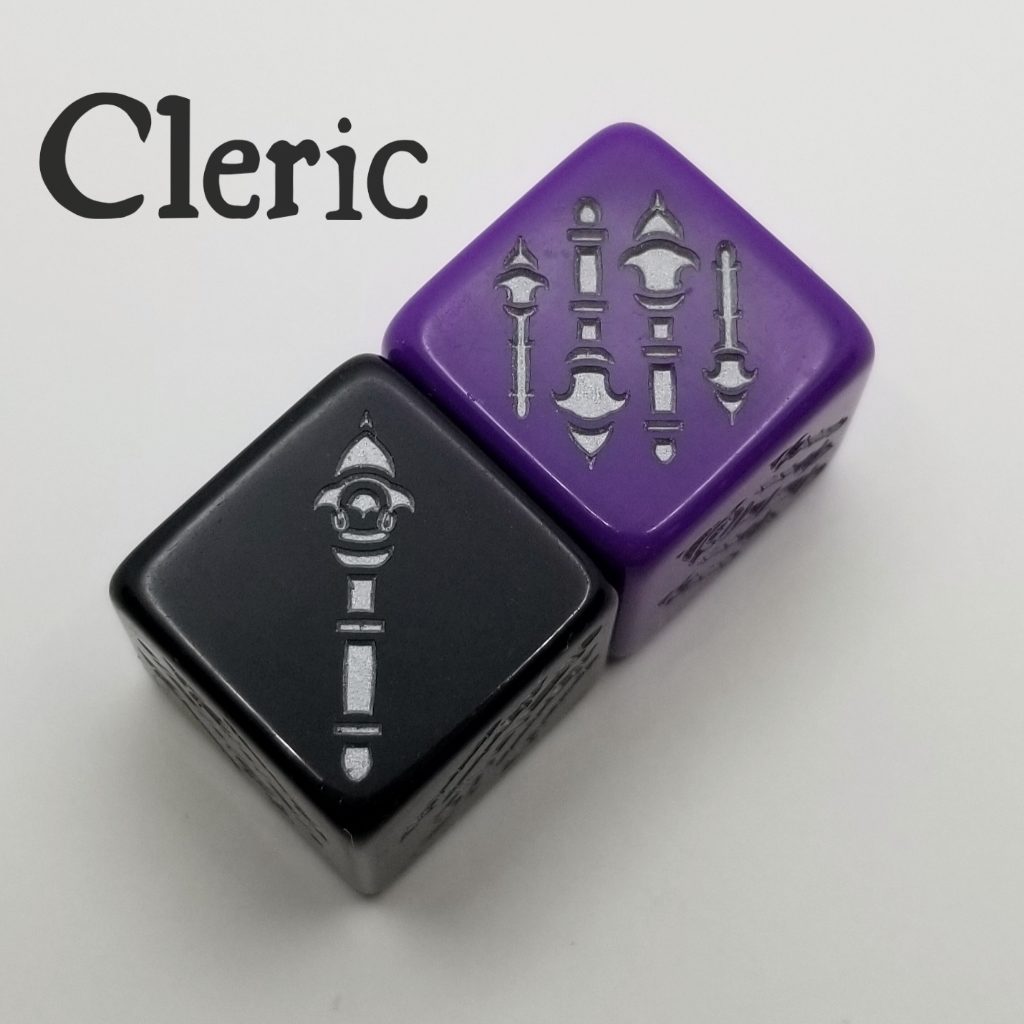 Custom DnD/RPG Class Dice With Personalized Side - DiceMakers.com