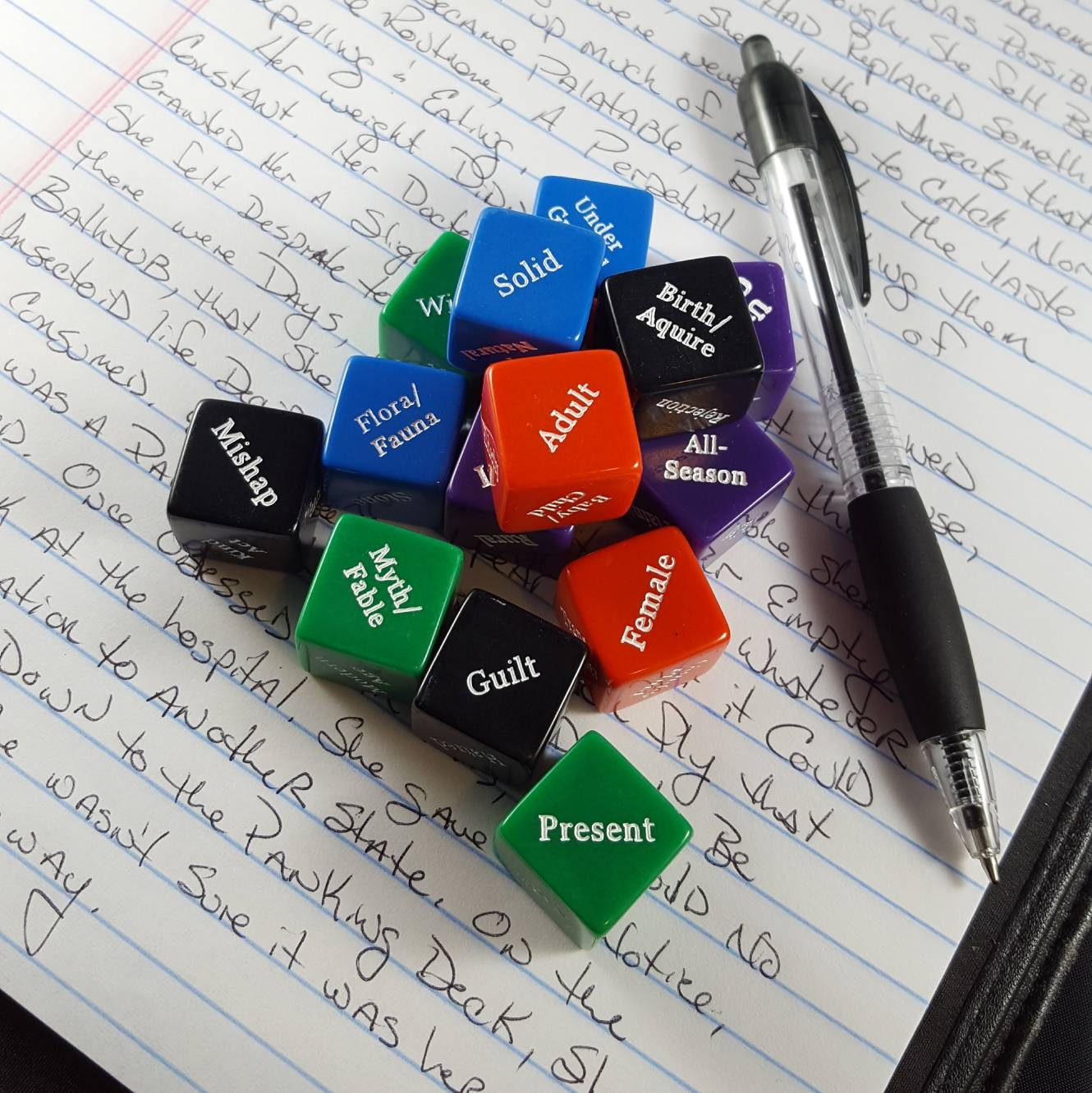 Writing Dice - Writing Prompt Gift Set - DiceMakers.com