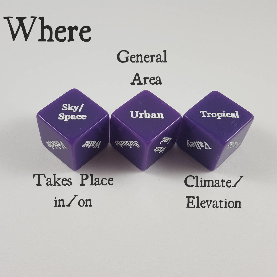 Writing Dice - Writing Prompt Gift Set - DiceMakers.com