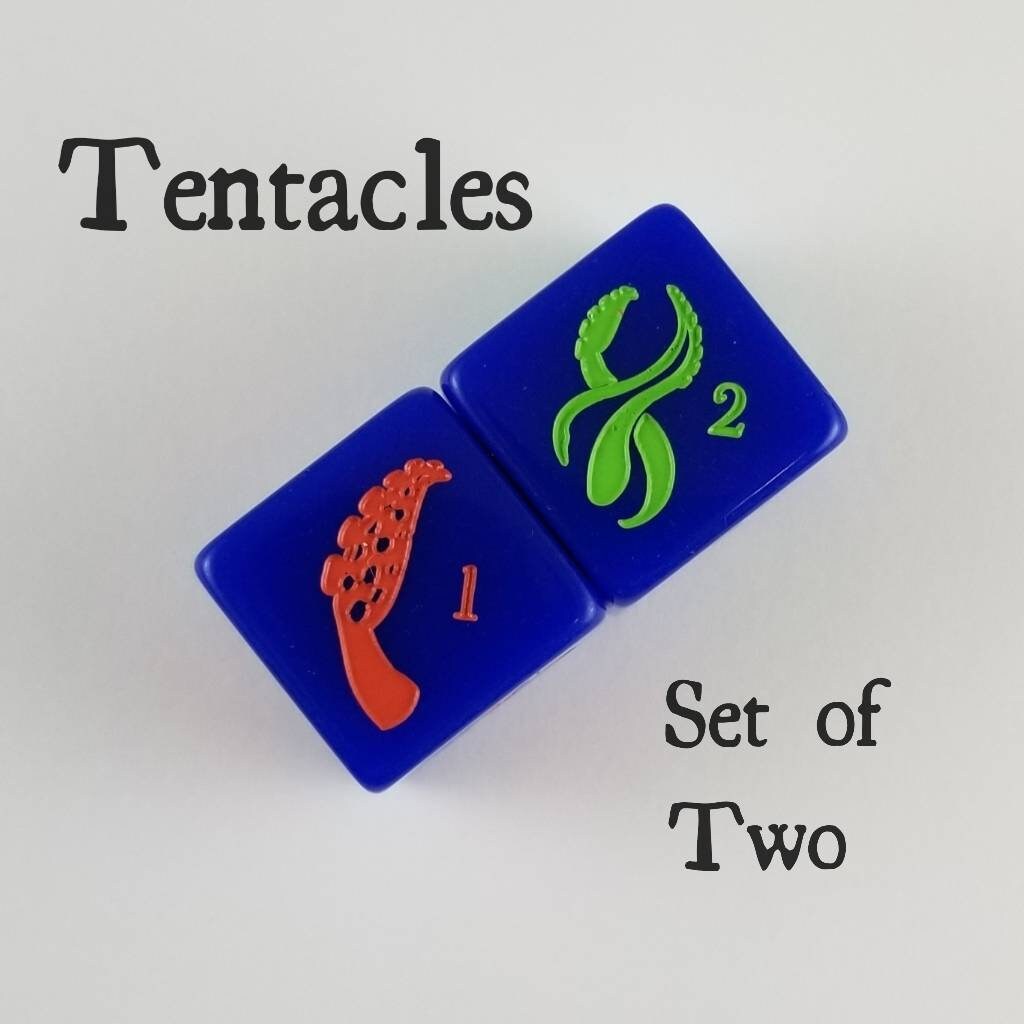 Tentacle Dice / Set of 2 - D6 - DiceMakers.com