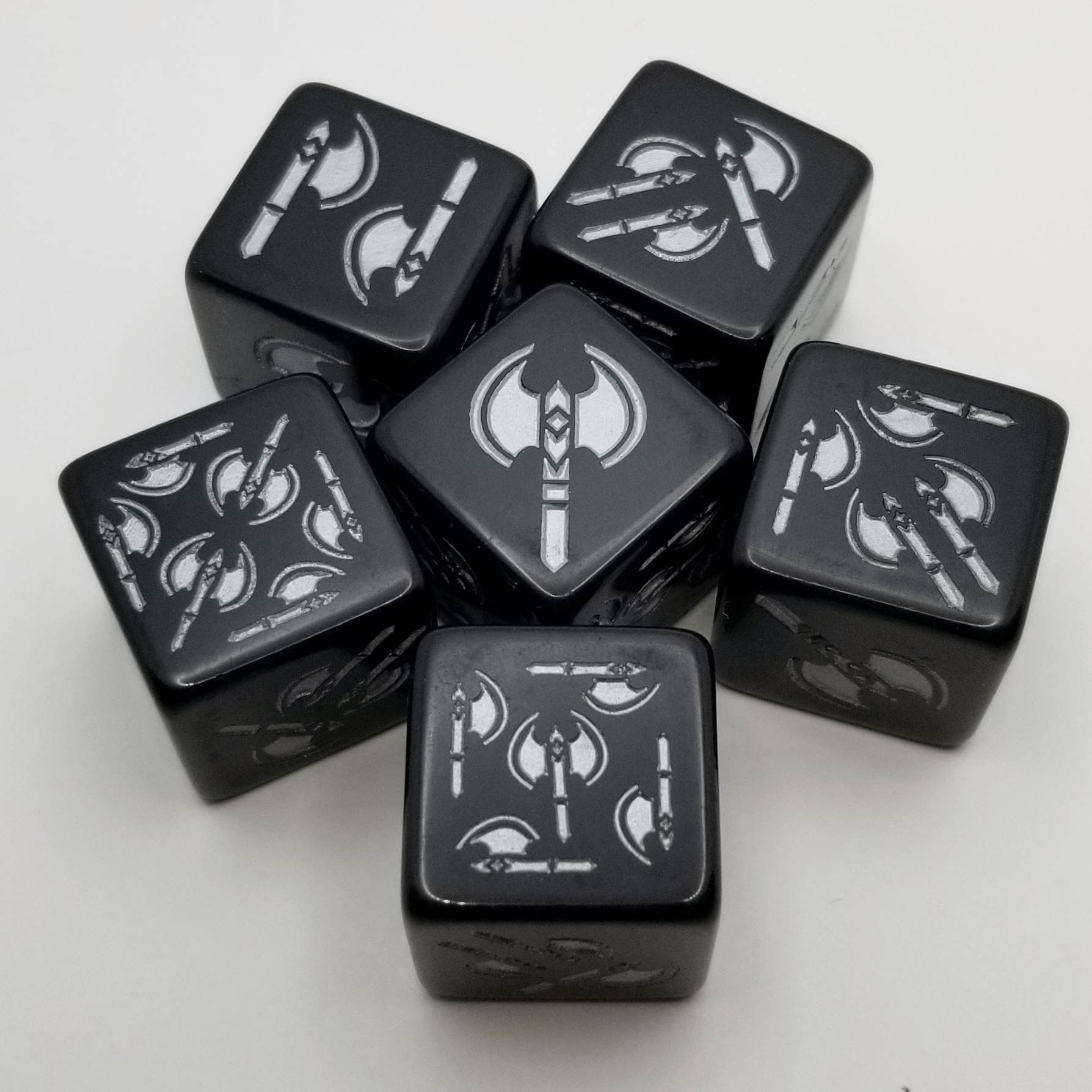 Ax/Barbarian, Set of 2 - D6 - DiceMakers.com