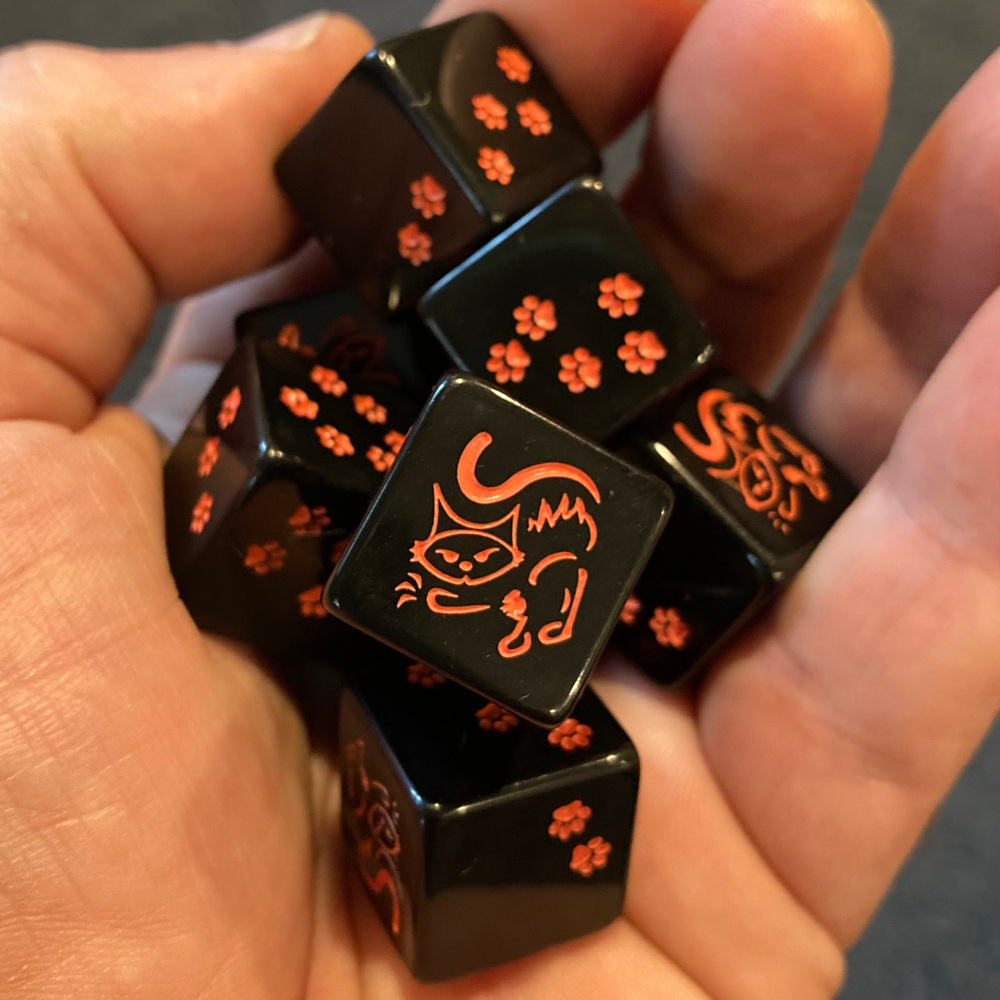 Halloween Spooky Cat - DiceMakers.com