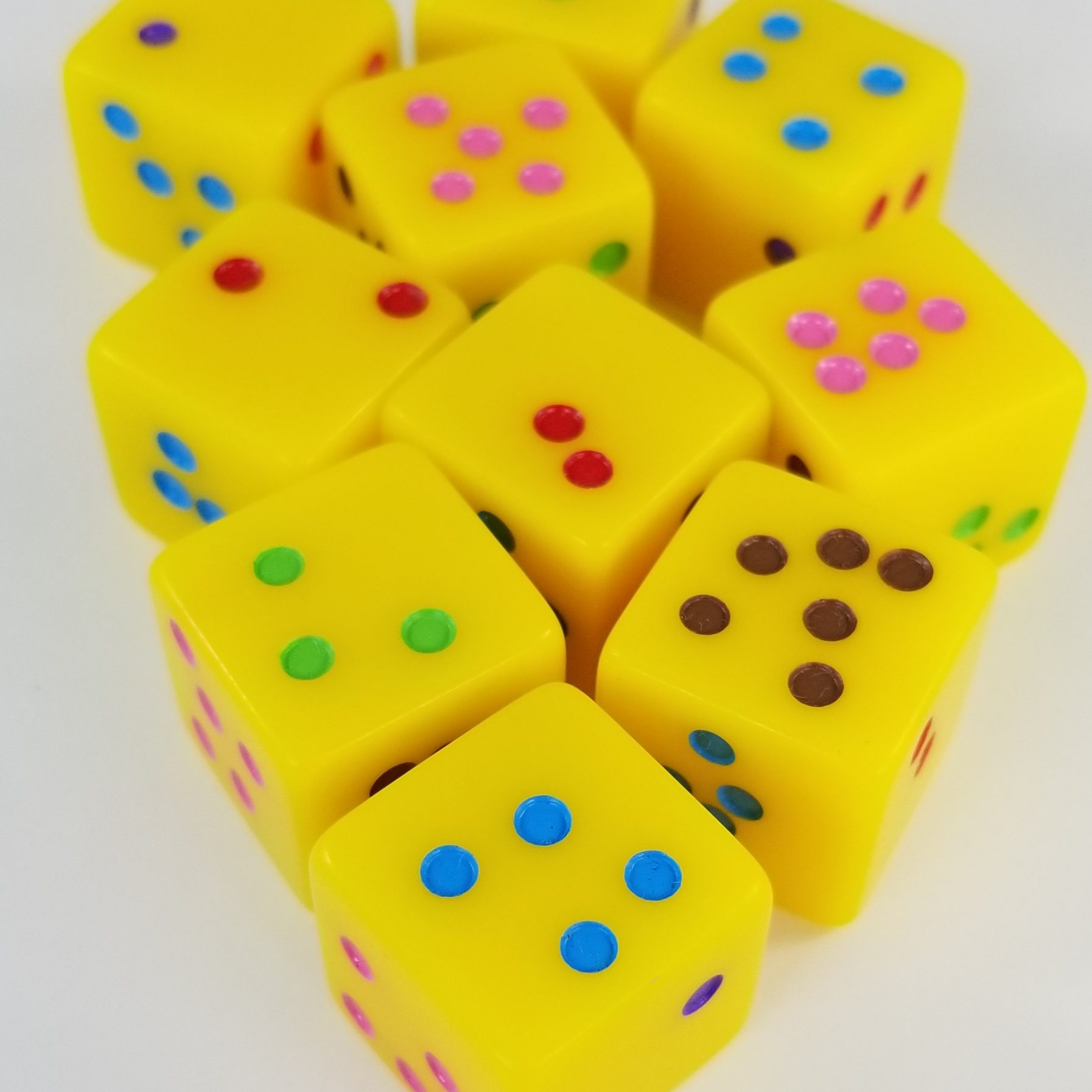 Random Pips Dice - One D6 - DiceMakers.com
