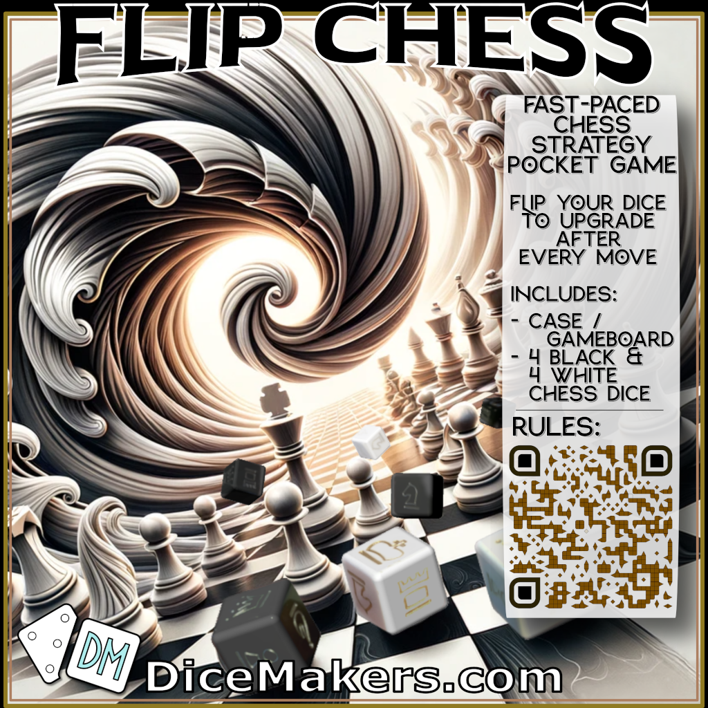 Flip Chess – The Pocket Chess Strategy Game – DiceMakers.com