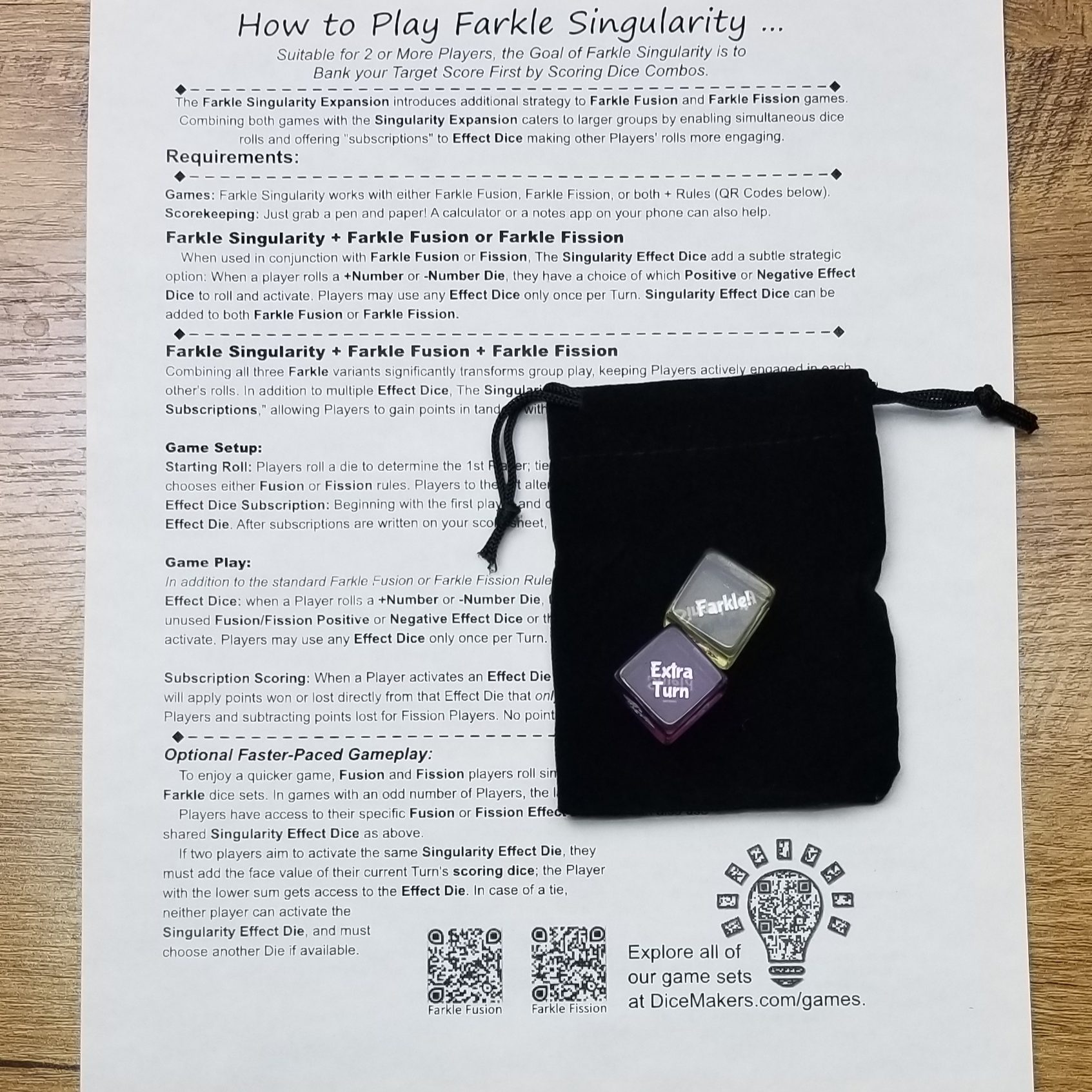 Farkle Trilogy - Farkle Fusion, Farkle Fission, and Farkle Singularity ...