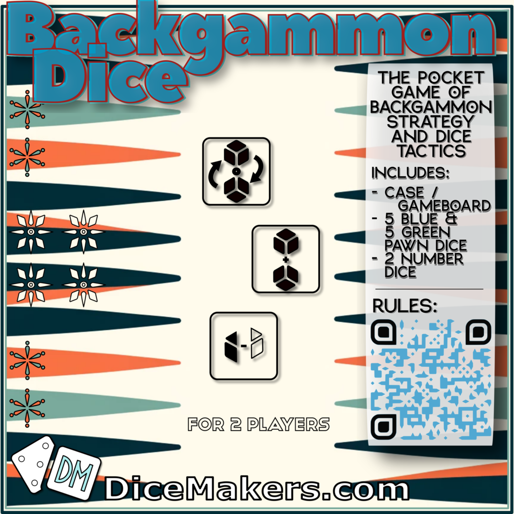 New Game! Backgammon Dice - DiceMakers.com